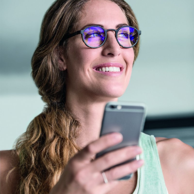 BLUE PROTECT LENS+FRAME – Optic Plus ME LLC